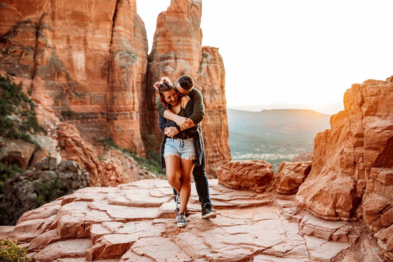 Emily & Wilson | Cathedral Rock | Sedona Couples Photographer ...